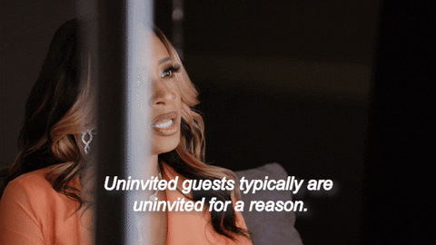 Unwanted House Guest Gif