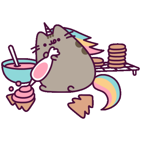 Pusheen Ice Cream Gif