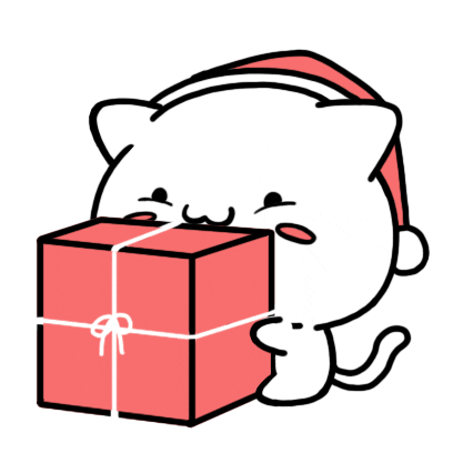 Cat Give Sticker By Aminal Sticker for iOS & Android | GIPHY