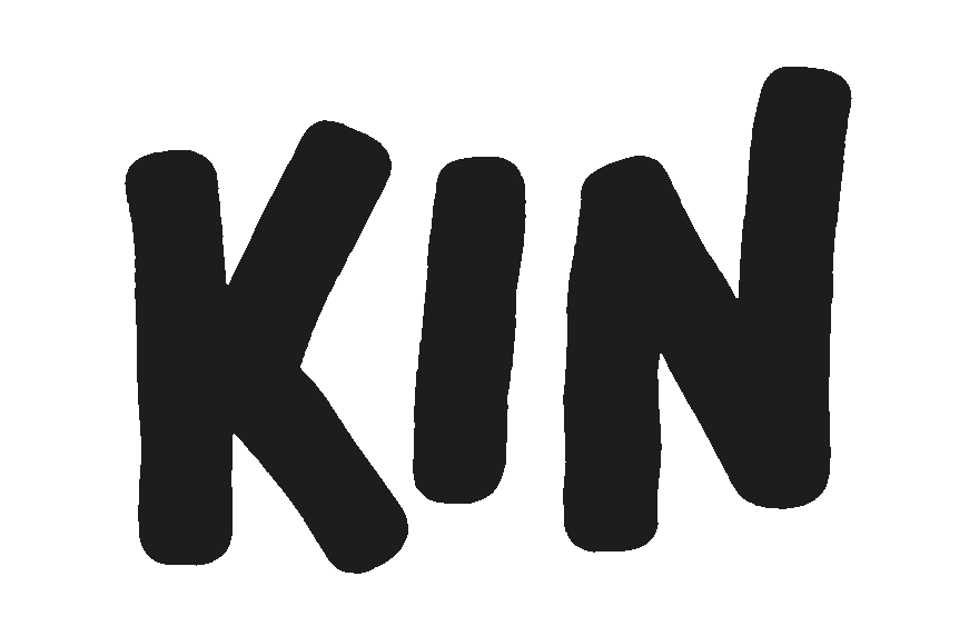 Kin Logo Black Stickers - Find & Share on GIPHY