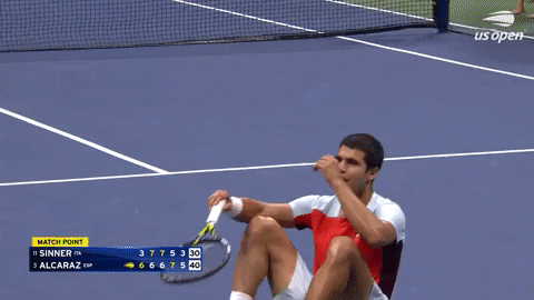 Tired Us Open Tennis GIF by US Open - Find & Share on GIPHY