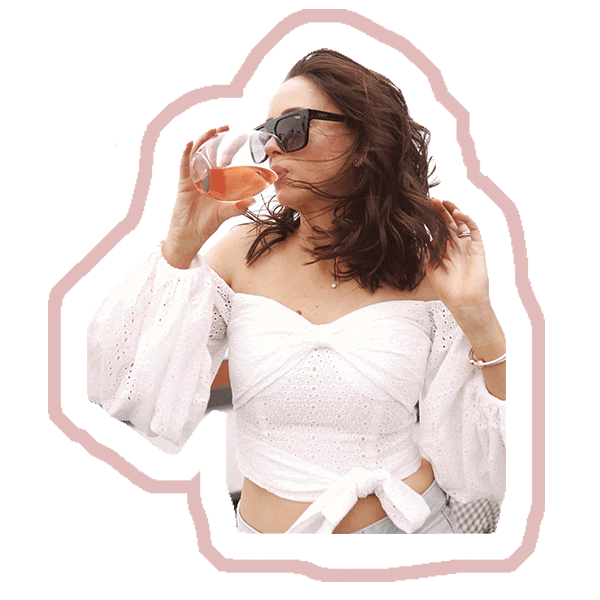Rose Wine Sticker For Ios And Android Giphy