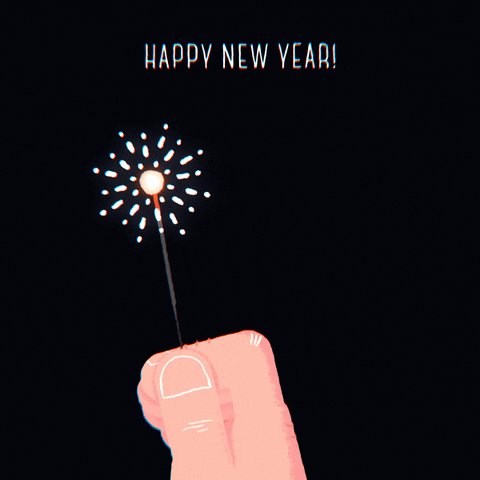 New Year Animation GIF by Happy Motion - Find & Share on GIPHY