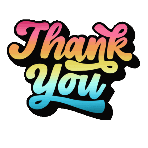 Thank U Sticker by AlwaysBeColoring for iOS & Android | GIPHY