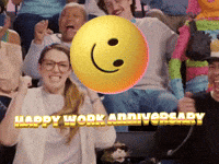 Happy-work-anniversary GIFs - Get the best GIF on GIPHY
