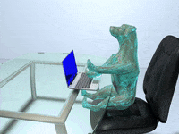 Dog On Laptop GIFs - Find & Share on GIPHY
