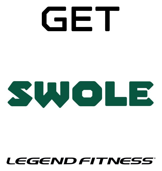 Get Swole Work Out Sticker by Legend Fitness - Find & Share on GIPHY