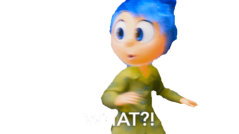 Inside Out What Sticker by Disney Pixar for iOS & Android | GIPHY