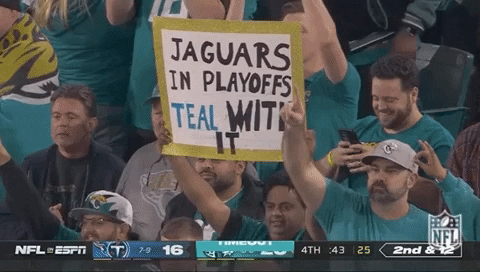 Jacksonville Jaguars Football GIF by NFL - Find & Share on GIPHY