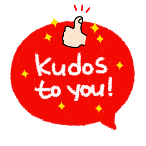 Kudos To You Stickers - Find & Share on GIPHY