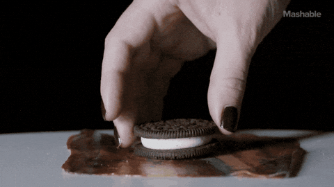 Sugar Oreo GIF by Mashable - Find & Share on GIPHY