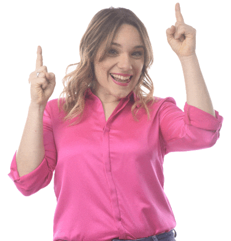 Yeah Sticker by Escuela de Pie Stand up for iOS & Android | GIPHY