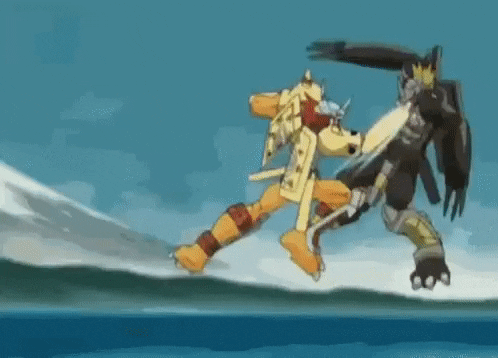 hydraburst giphyupload digimon adventure 02 wargreymon blackwargreymon GIF