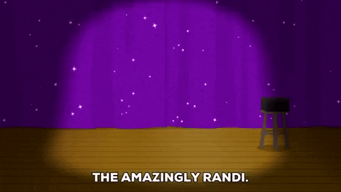 The Amazing Randi GIFs - Find & Share on GIPHY