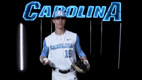 North Carolina Baseball GIF by UNC Tar Heels