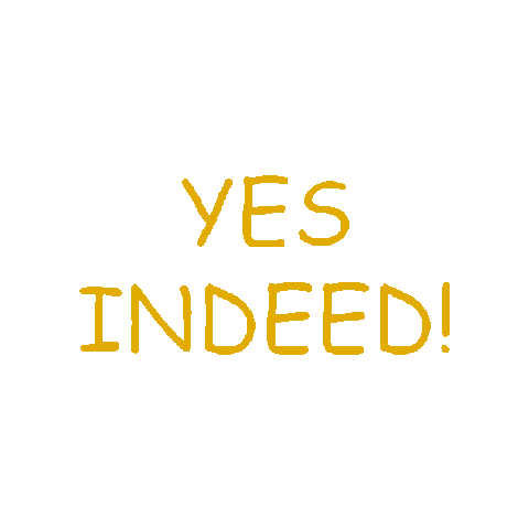 Yes Indeed Stickers - Find & Share on GIPHY