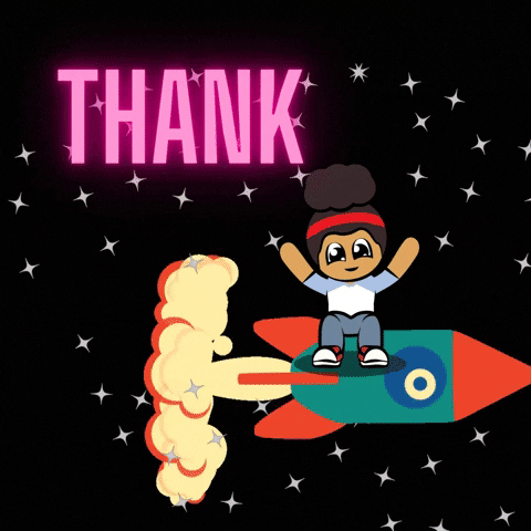 Thank U GIF by Sneaky Sophie - Find & Share on GIPHY