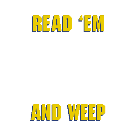 Read It And Weep Stickers - Find & Share on GIPHY