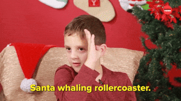 santa claus laughing GIF by Hallmark Channel