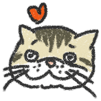 Cat Love Sticker for iOS & Android | GIPHY