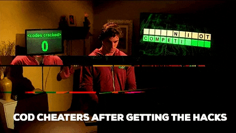 Wezicus giphygifmaker call of duty hacker hacking GIF