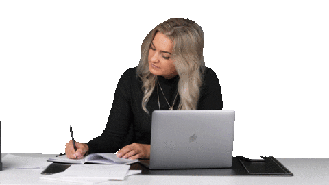 Work Working Sticker by Maalia Agentur - Find & Share on GIPHY