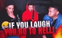 You Laugh You Go To Hell GIFs - Find & Share on GIPHY