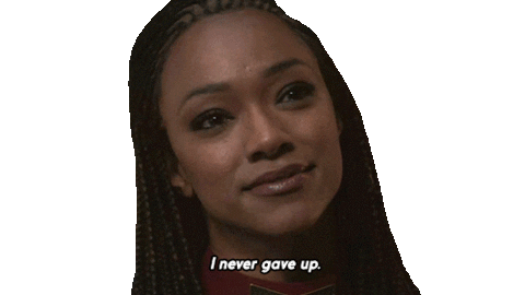 I Dont Give Up Stickers - Find & Share on GIPHY