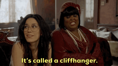 Cliffhanger Ending GIFs - Find & Share on GIPHY