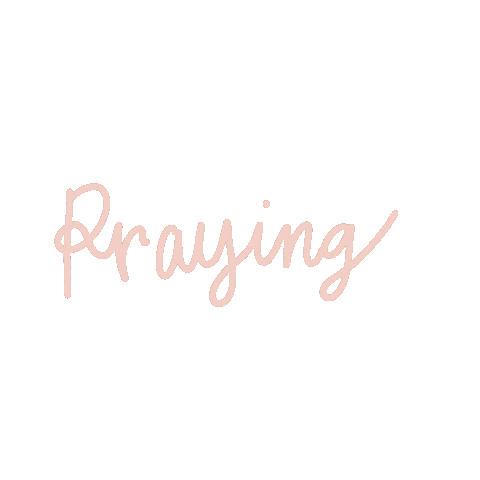 Pink Pray Sticker - Find & Share on GIPHY
