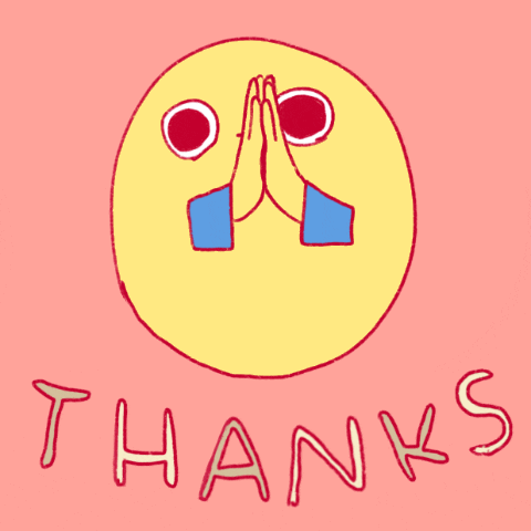 Thank U GIF by Alice Socal - Find & Share on GIPHY