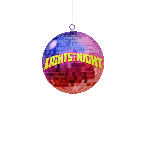 Lights All Night Lan Sticker by Disco Donnie Presents - Find & Share on GIPHY