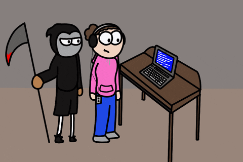 Computer Crash GIF by Lorthran - Find & Share on GIPHY