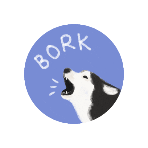 Bork Stickers - Find & Share on GIPHY