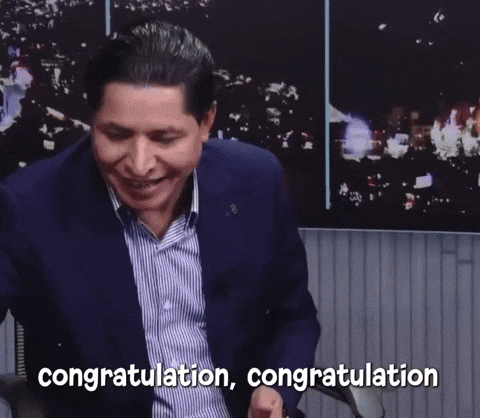 Congrats Congratulation GIF - Find & Share on GIPHY
