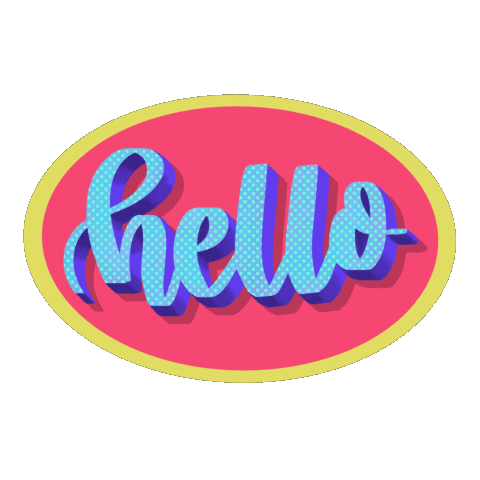 Whats Up Hello Sticker by AlwaysBeColoring for iOS & Android | GIPHY