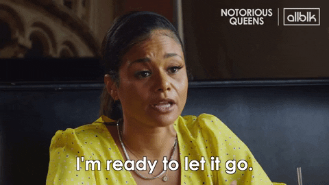 Let It Go Mehgan James GIF by ALLBLK (formerly known as UMC) - Find & Share on GIPHY