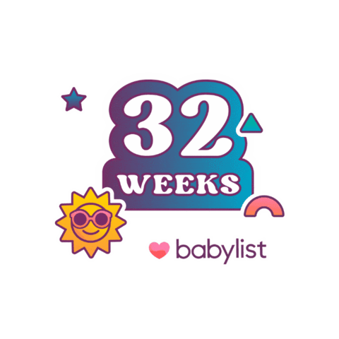 32 Weeks Pregnant Stickers - Find & Share on GIPHY