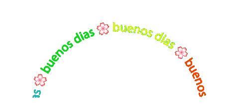 Good Morning Buenos Dias Sticker by motionherz