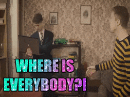Where Is Everybody GIFs - Find & Share on GIPHY
