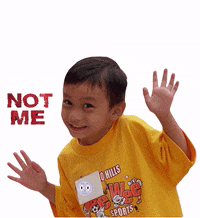 No Not Me Gif