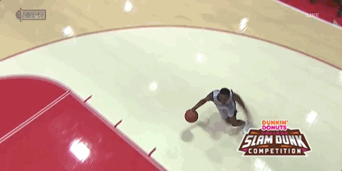 College Basketball Dunkin Donuts Dunk Contest GIF by Dunkin’ Donuts ...