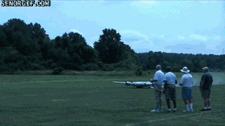 Rc Plane Crash Gif