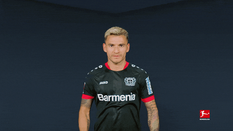 Happy Bayer 04 GIF by Bundesliga - Find & Share on GIPHY