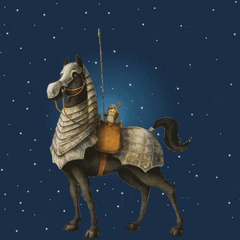 Jousting Middle Ages GIF by Little, Brown Young Readers - Find & Share ...