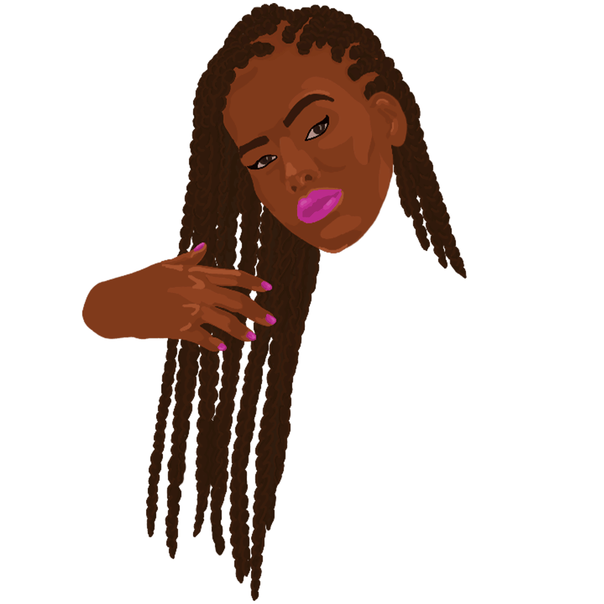 Unbothered Sticker by Refinery29 for iOS & Android | GIPHY