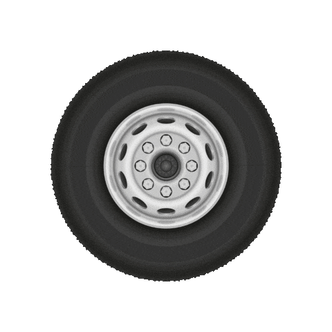 Roll Wheel Sticker for iOS & Android | GIPHY