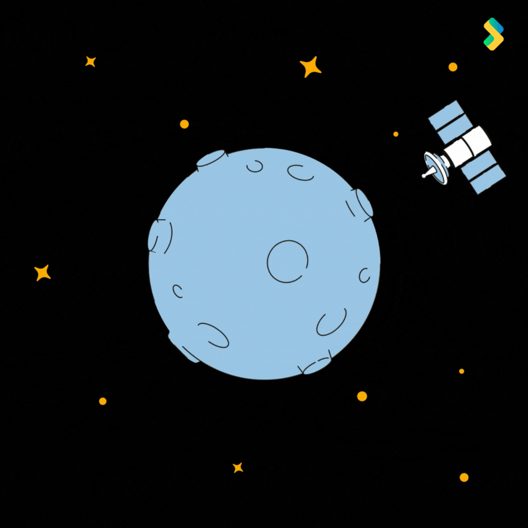 Outer Space Cartoon Gif