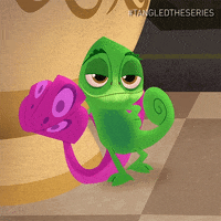 Tangled Pascal Calm Down Gif