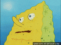 Spongebob I Need Water Gif
